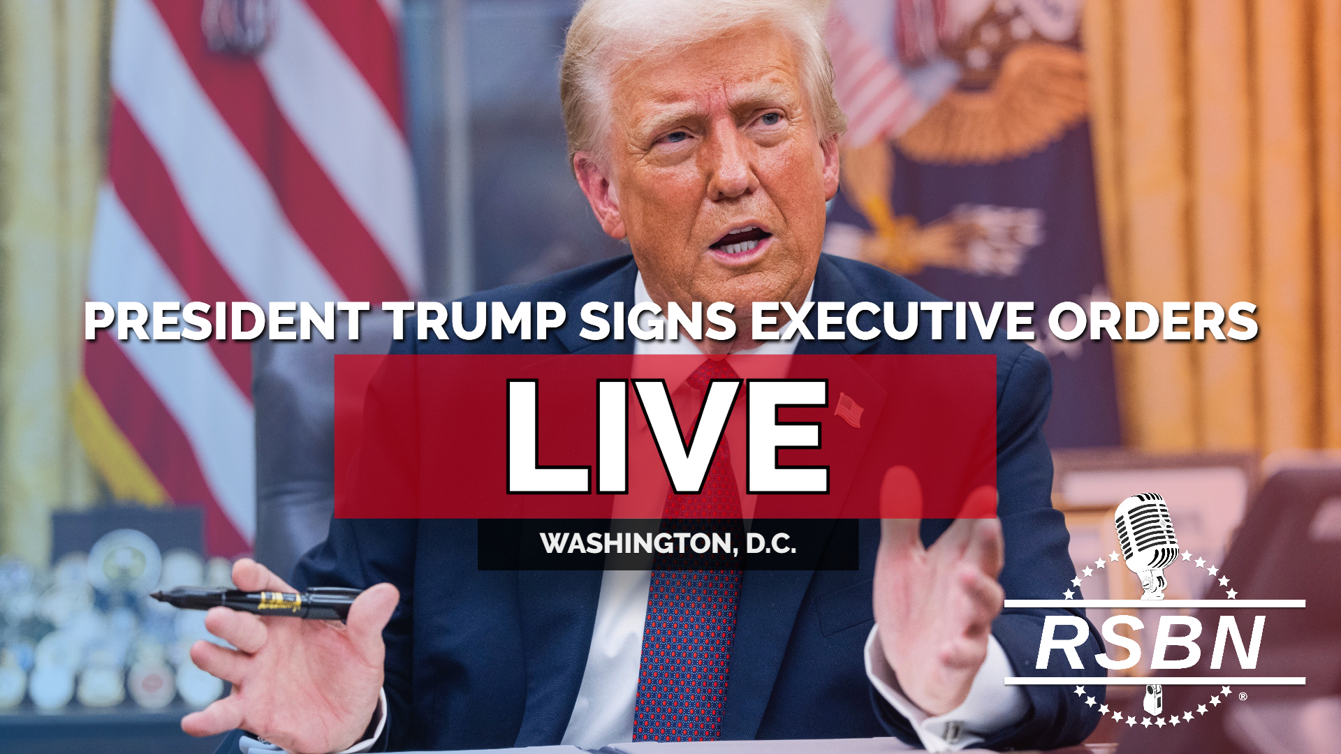 LIVE: President Trump Signs Executive Orders – 03/31/26
