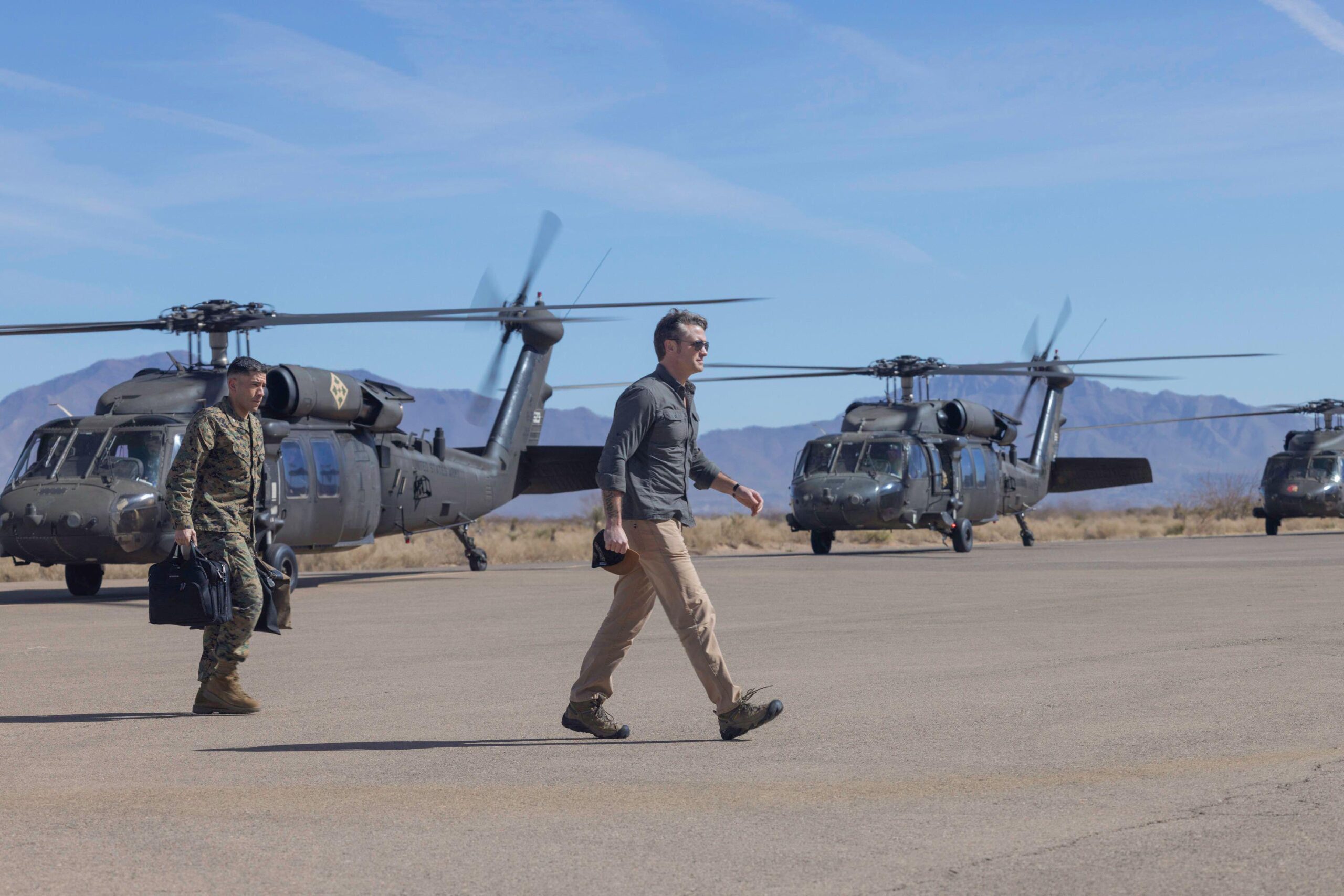 SecWar visits U.S. servicemembers serving in Operation Epic Fury