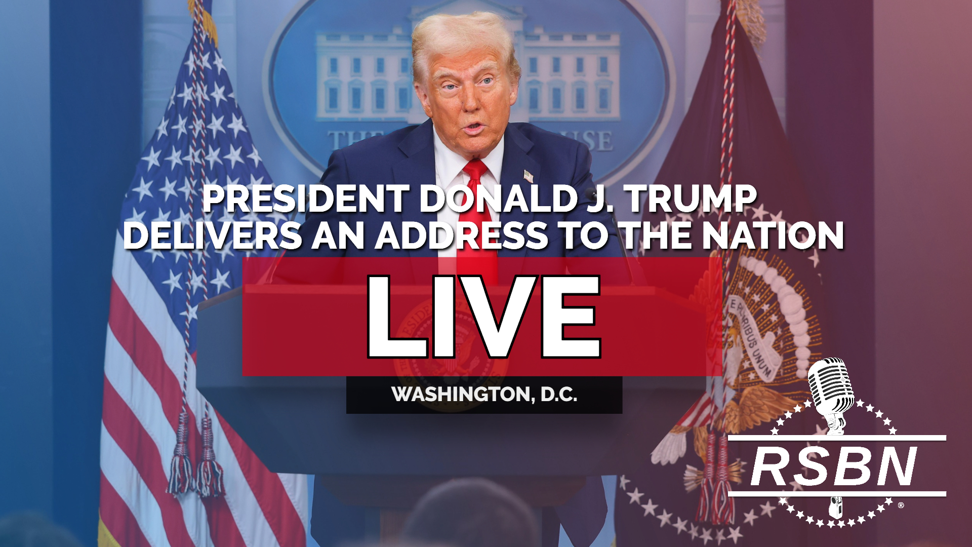 LIVE: President Trump Delivers an Address to the Nation – 04/01/26