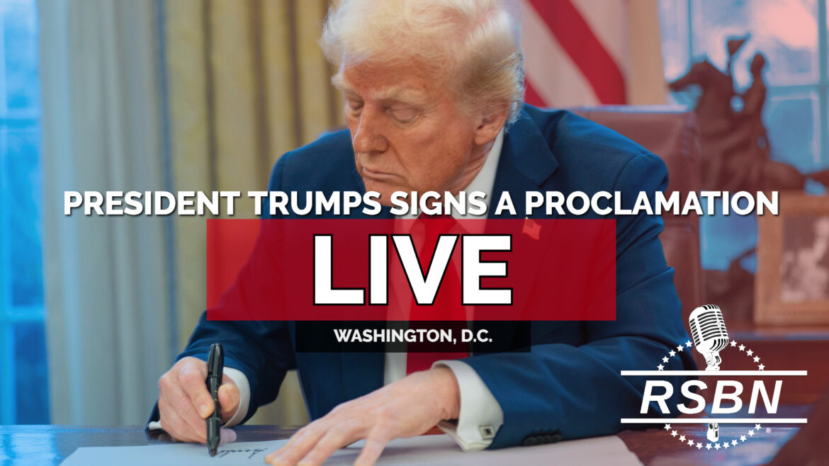 LIVE: President Trump Signs a Proclamation in the Oval Office – 05/05/26